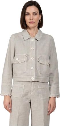Mason's Femme, Vestes, Bleu, Taille: 42 FR Odette Jacket