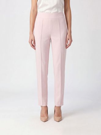 Federica Tosi Pantalon cropped fit en cr&ecirc;pe