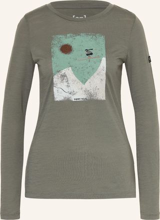 super.natural Longsleeve Ski Jump gruen