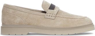 Brunello Cucinelli Mokassins - Weiß