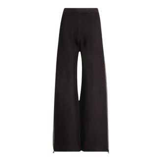 Fracomina Pantalon large - Femme - Pantalons - Noir - Taille: 36 FR