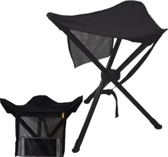 Generic Tripod-Hocker - Picknickstuhl, faltbar, max. Gewicht 100 kg | tragbarer Wanderhocker | f&uuml;r Erwachsene, Camping, Outdoor, Wandern, Angeln, Grillen, Pic