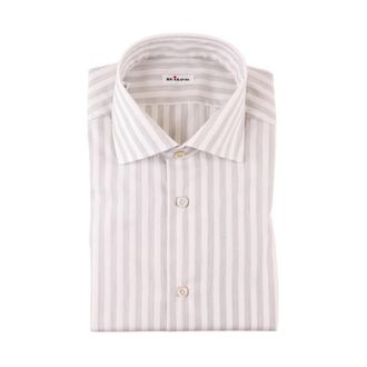 Kiton Camicia - - Shirts - Herren - Wei&szlig; - L