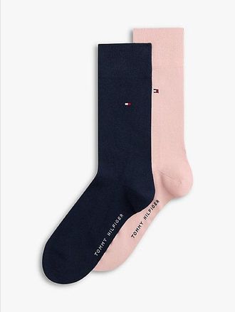 Tommy Hilfiger Lot de 2 paires de chaussettes &agrave; drapeau
