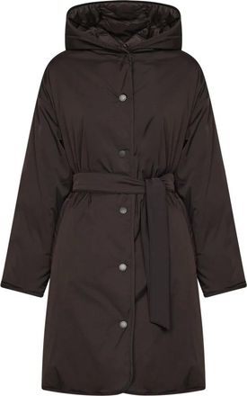 Max Mara Manteau matelass&eacute; r&eacute;versible Massa - Femme - Manteaux - Brun - Taille: 32 FR