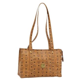 MCM Sac cabas Pre-owned - Femme - Pre-owned - Brun - Taille: ONE Size