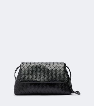 Bottega Veneta Schultertasche Giorno Small aus Leder