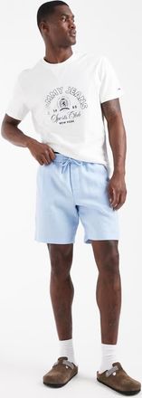 Tommy Hilfiger Short en lin - Bleu clair