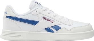 Reebok Unisex Kinder Glide Low Elastic & Top Strap Sneaker, Chalk Chalk Retroteal, 32.5 EU