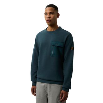 Patrick Archie Sweatshirt f&uuml;r Herren, Rundhalsausschnitt (Dunkelblau)