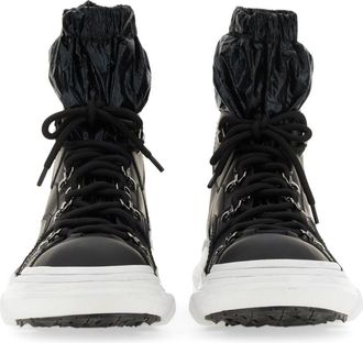Dolce & Gabbana Lace-Up Boot - Black