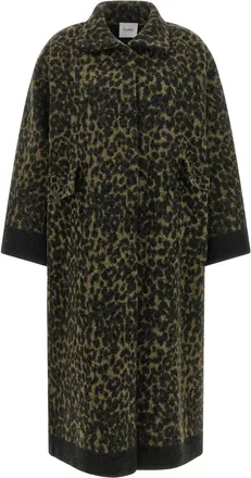 Nude Manteau animal nu