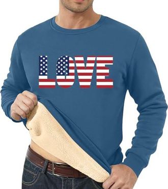 Generic Sweat-shirt moelleux pour homme, manteau en peluche, printemps et automne hiver imprimé 2D personnalisé drapeau national rétro décontracté mode plus v