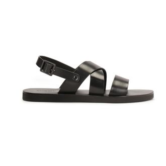 Kazar Lederne schwarze Schnallensandalen - - Shoes - Herren - Schwarzk - 41 EU