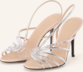 Alev&igrave; Alevi Sandaletten Star Mit Schmucksteinen beige