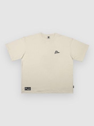 THE DUDES Los Dudes Classic Oversize Heavyweight T-Shirt almond milk