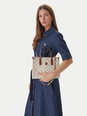 Tommy Hilfiger Handtasche Th City Mini Tote AW0AW18393 Beige