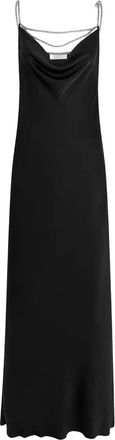Paco Rabanne robe à bretelle en chaîne - Noir