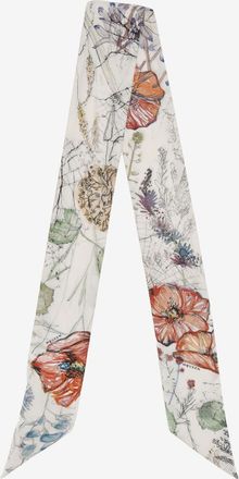 Alexander McQueen Skull Schal mit Schleife - Item 8585303001Q9274