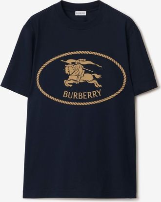 Burberry T-shirt en coton Knight, Size: XXL