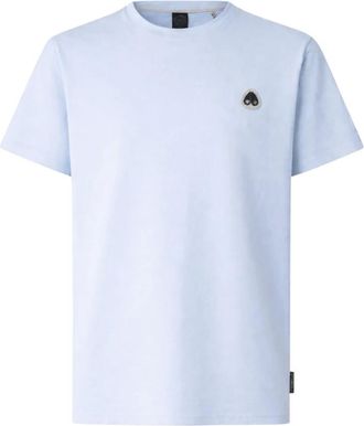 Moose Knuckles Homme, Tops, Bleu, Taille: M Crescent T-Shirt