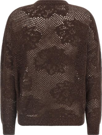 Brunello Cucinelli Womens Brown Nylon Cardigan Clothing