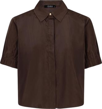 Ibana Femme, Blouses et Chemises, Brun, Taille: 38 FR Bonnie Blouse