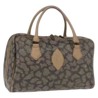 Saint Laurent Sac Boston Vintage Pre-owned - Femme - Pre-owned - Brun - Taille: ONE Size
