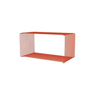 Montana Etagère Panton - Orange - Fil dacier inoxydable laqué - Designer Verner Panton