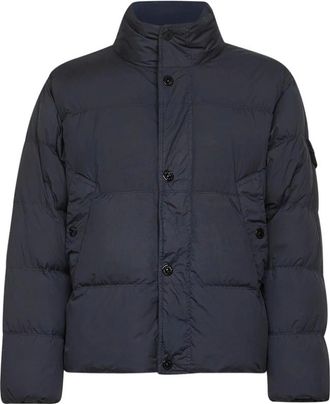 Stone Island Homme, Vestes, Bleu, Taille: S S0A23 Down Jacket