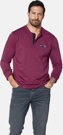 Jan Vanderstorm Sweatshirt JORNSEN mit JV-Stickerei