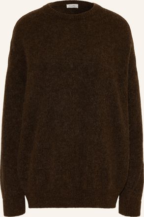 American Vintage American Vintage Oversized-Pullover Vitow Mit Alpaka braun