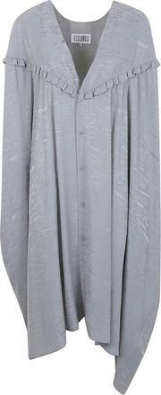 Maison Margiela Femme, Robes, Gris, Taille: 40 FR Midi Dress