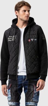 Cipo & Baxx Allwetterjacke Jacke mit Stickereien