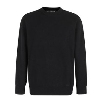 Department Five Rundhals-Pullover - - Knitwear - Herren - Schwarzk - S