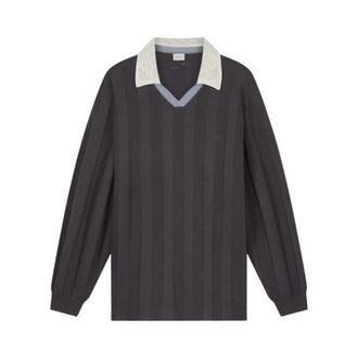 Filling Pieces Strick-Fu&szlig;balltrikot - - Tops - Herren - Grau - M