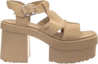 UGG Ugg, Femme, Chaussures, Beige, Taille: 40 EU Sandales Plates