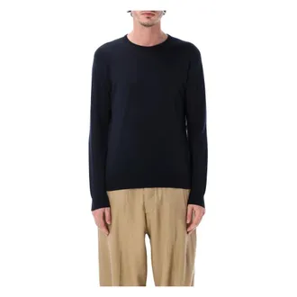 John Smedley Hatfield Sweater - - Knitwear - Herren - Blau - XL