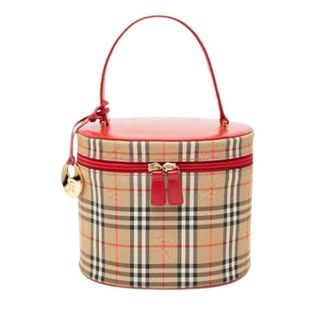 Burberry Sac Vanity Pre-owned - Femme - Pre-owned - Beige - Taille: ONE Size