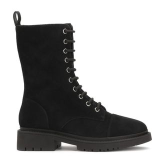 Kazar Schwarze Wildlederstiefel.Dieses Produkt f&auml;llt klein aus. - - Shoes - Damen - Schwarzk - 41 EU