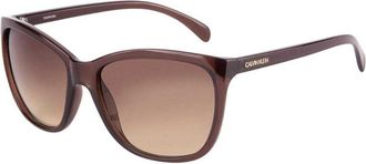 Calvin Klein Farbverlauf-Sonnenbrille f&uuml;r Damen (Braun)
