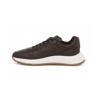 Hogan Homme, Chaussures, Brun, Taille: 46 EU Hyperlight Leather Baskets