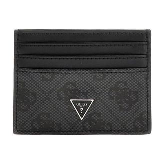 Guess Schwarze Leder Geldb&ouml;rse - - Accessories - Herren - Schwarzk - ONE SIZE