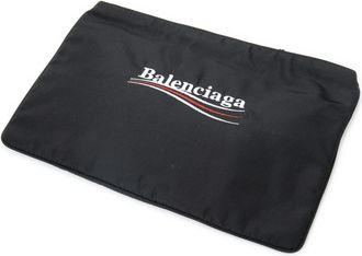 Balenciaga Crossbody Bags - Flat Zip Clutch - Gr. unisize - in Schwarz - f&uuml;r Damen