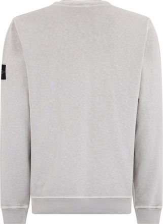 Stone Island Mens Sweatshirt Cotton Light Grey Sweatshirts Sweater