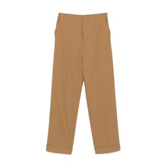 Alberta Ferretti Pantalone - - Trousers - Damen - Braun - XL
