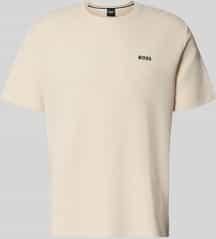 HUGO BOSS Regular Fit T-Shirt aus Baumwoll-Mix