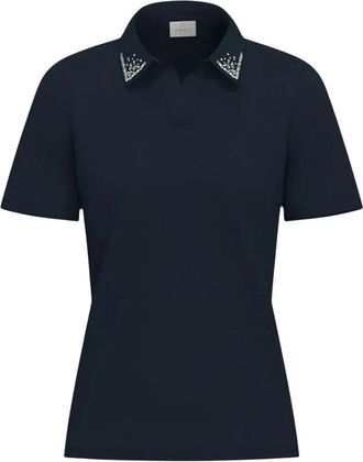 Emme Di Marella Emme DI Marella, Femme, Tops, Bleu, Taille: 42 FR Emmonirica Polo