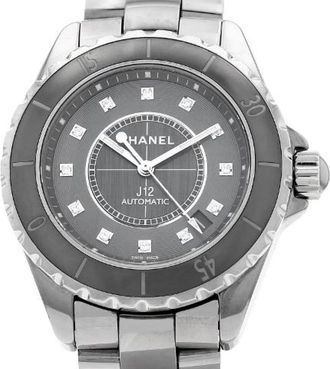 Chanel J12 Wristwatch doccasion - Homme - Pre-owned - Gris - Taille: ONE Size