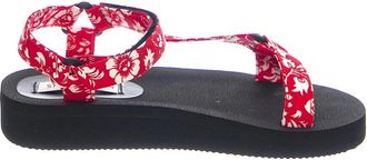 Steve Madden Femme, Chaussures, Rouge, Taille: 41 EU Sandales Plates